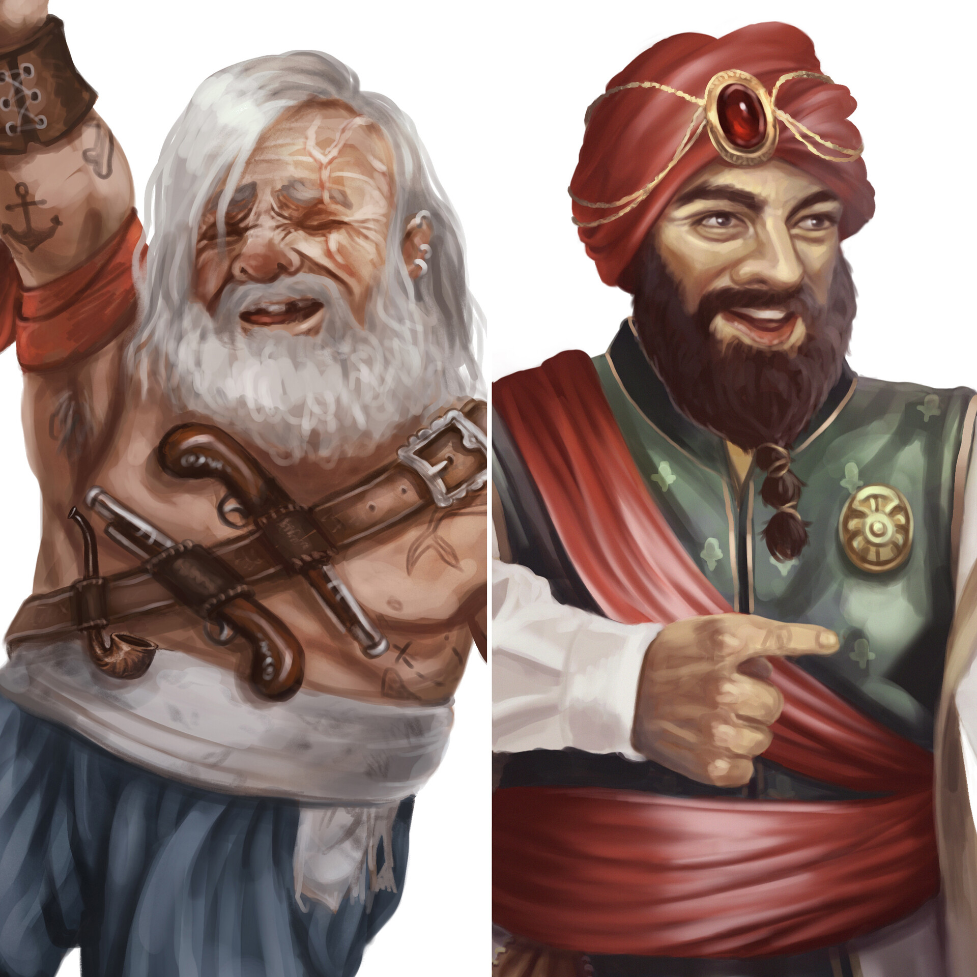 ArtStation - Dwarf Characters
