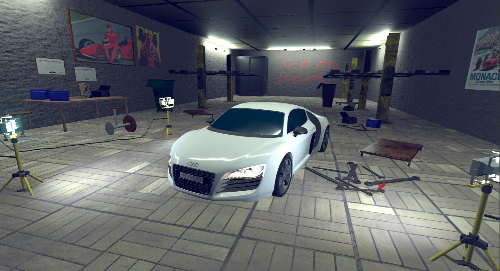 ArtStation - PORTFOLIO : GARAGE