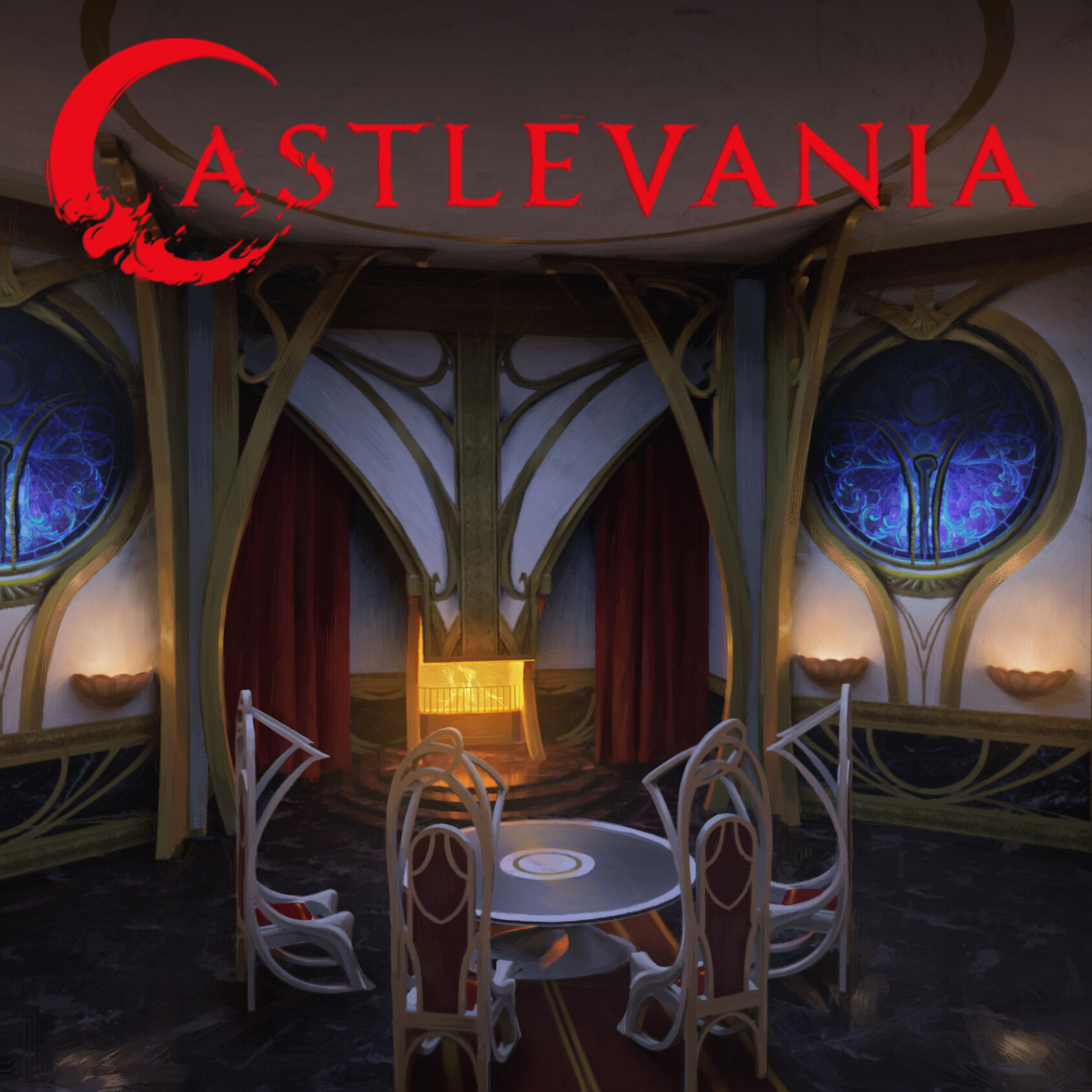 ArtStation - Netflix Castlevania: Carmilla's Drawing Room