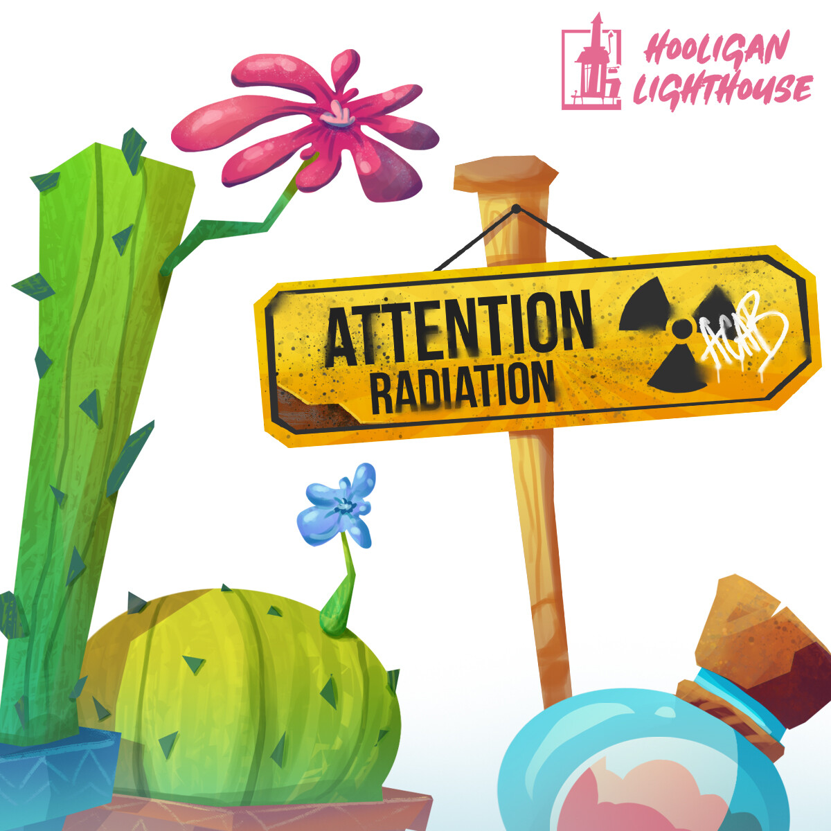 ArtStation - Props in the hooligan lighthouse