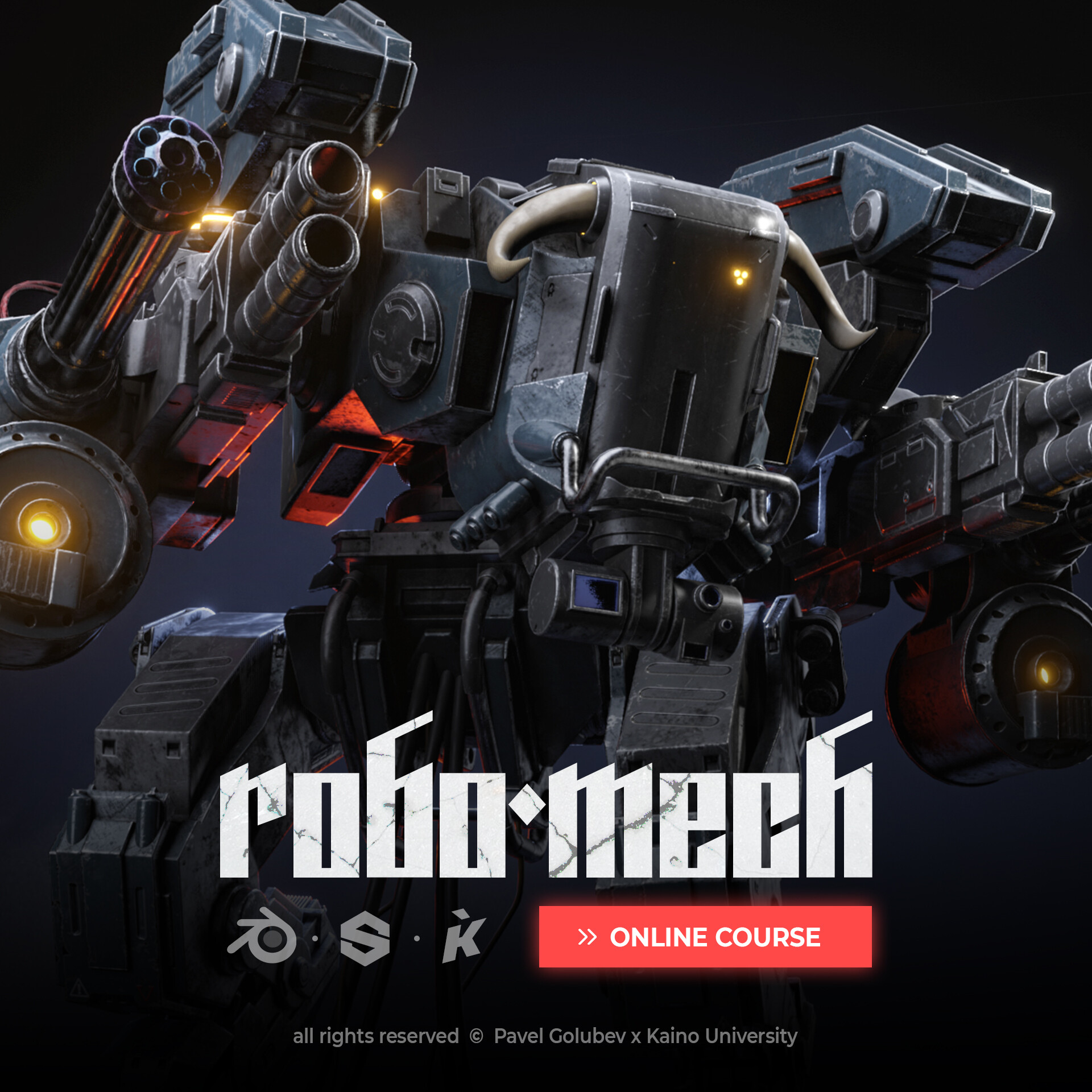 ArtStation - Robo Mech Tutorial