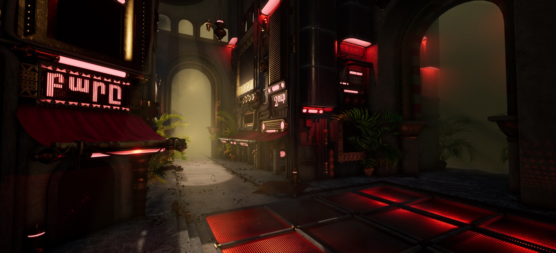 ArtStation - Steampunk Market - UE4