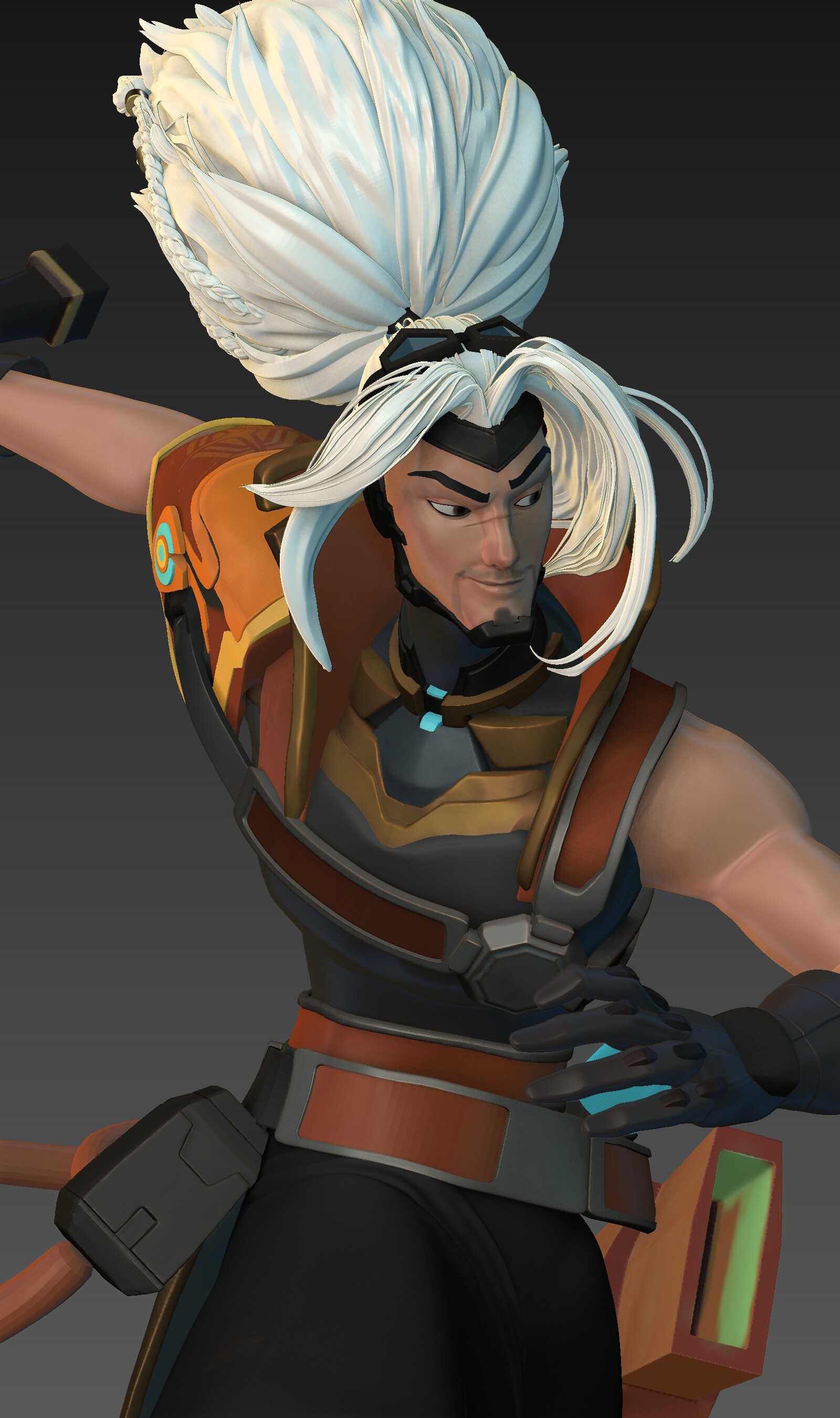 ArtStation - League of legends odyssey Yasuo 3D Model