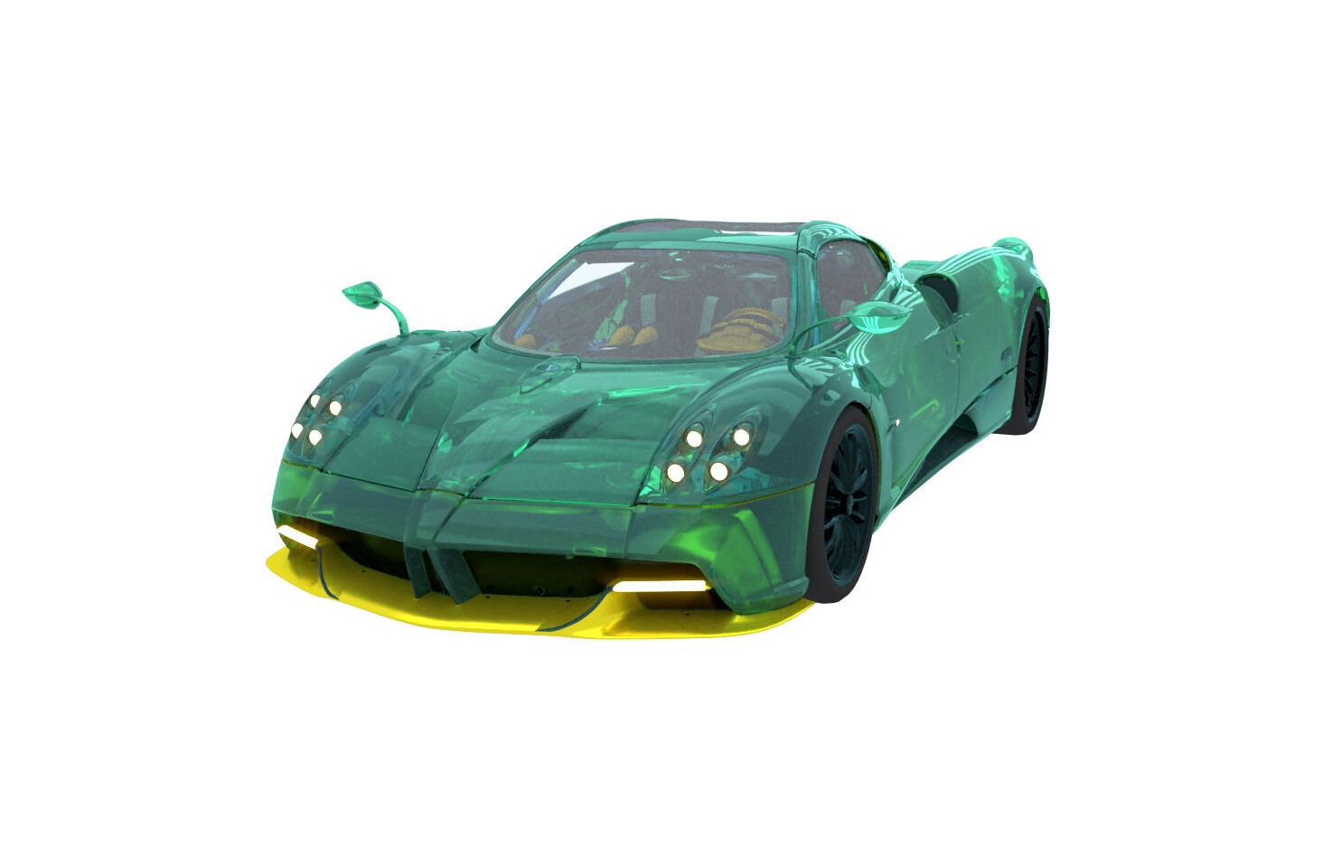 ArtStation - Aquaman car - 3d graphics vision