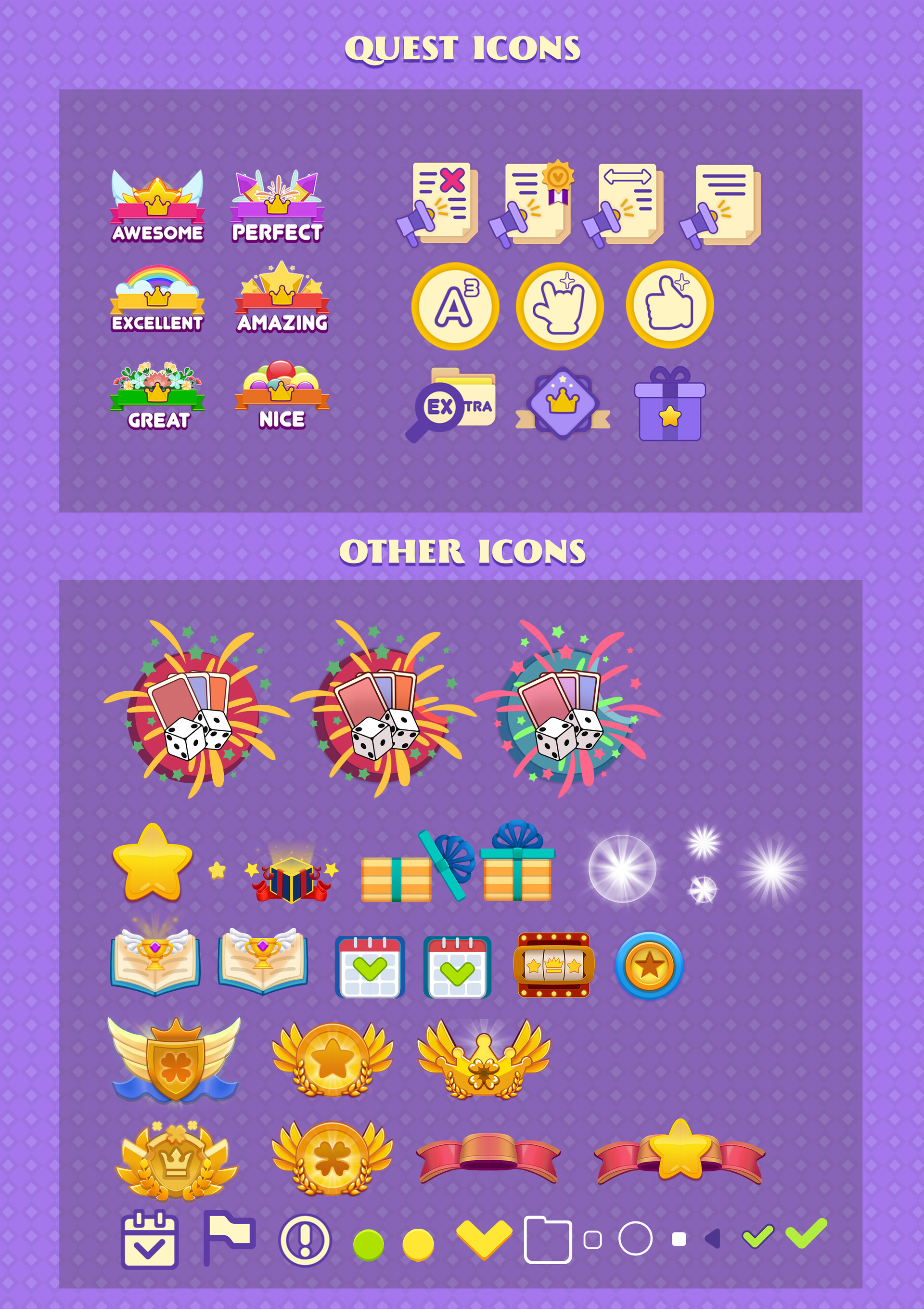 ArtStation - Word Game Icons