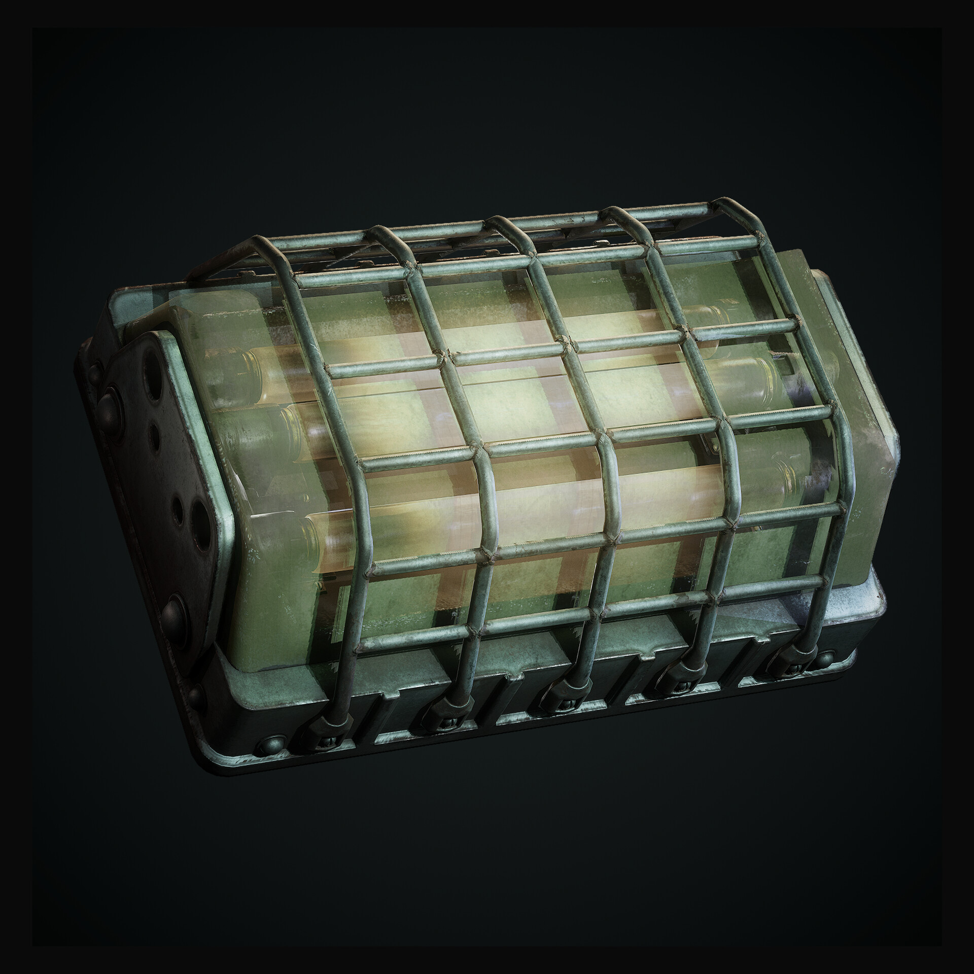 ArtStation - Fallout: 3/NV UE4 Industrial Ceiling Light