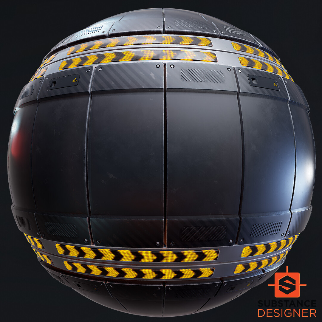 ArtStation - Stylized scifi floor