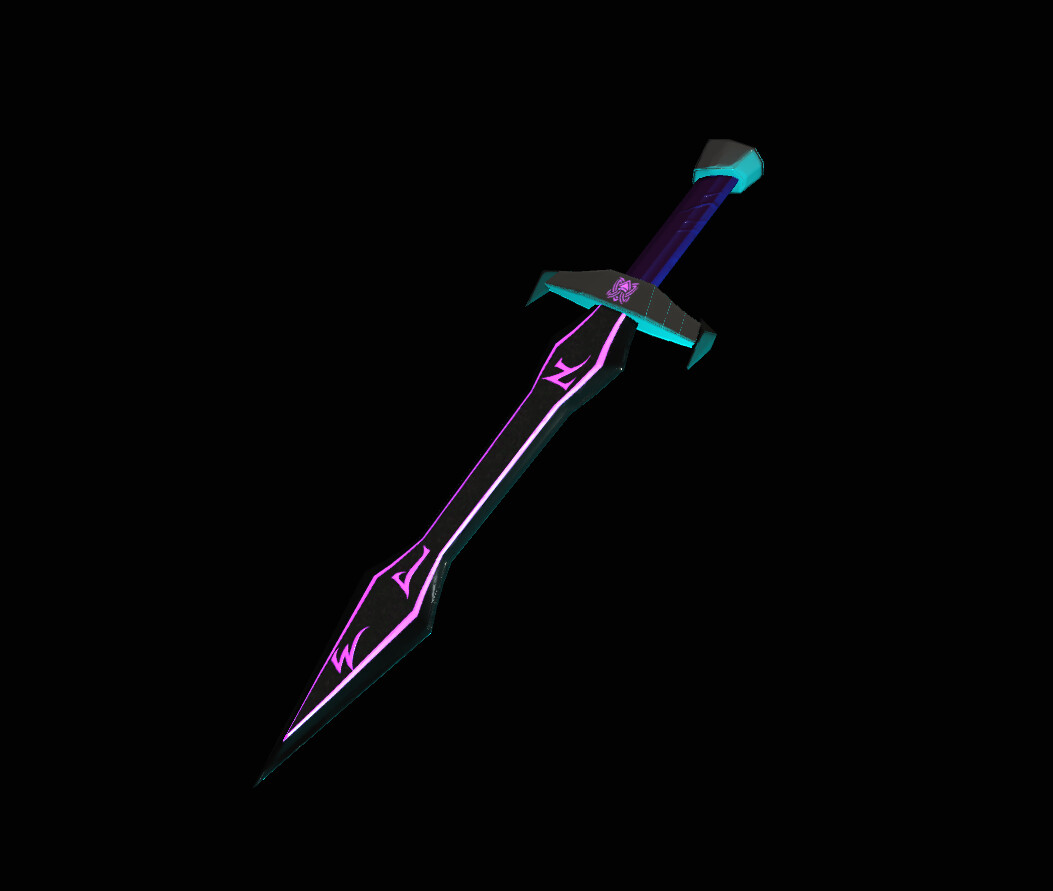 ArtStation - Dark Rune Sword