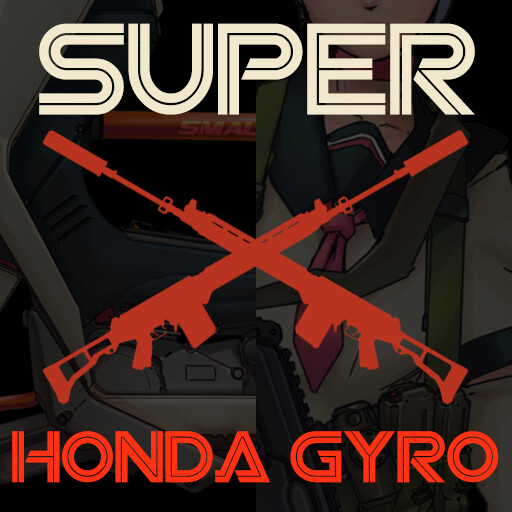 ArtStation - SUPER HONDA GYRO