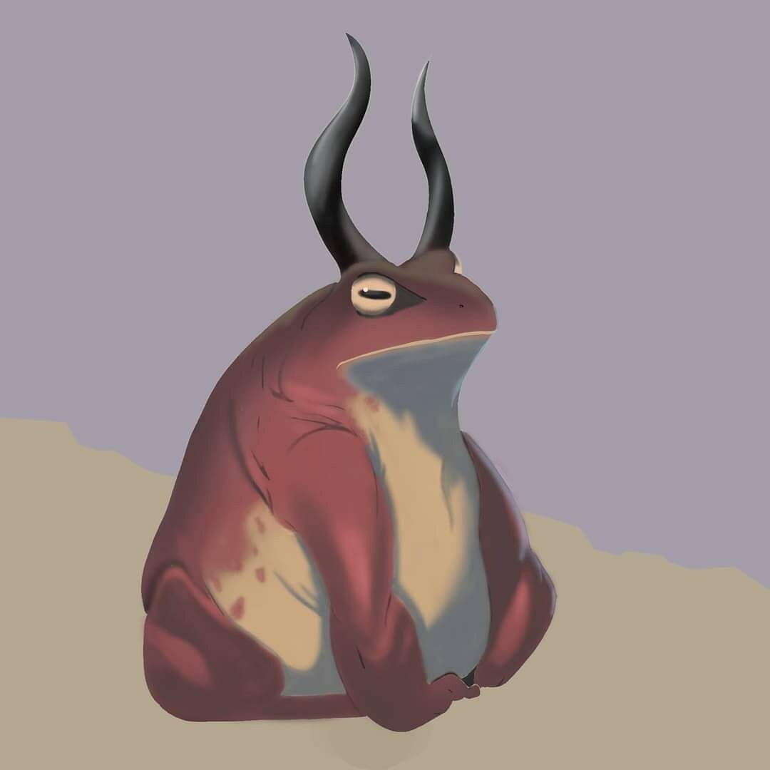 ArtStation - Croa the frog