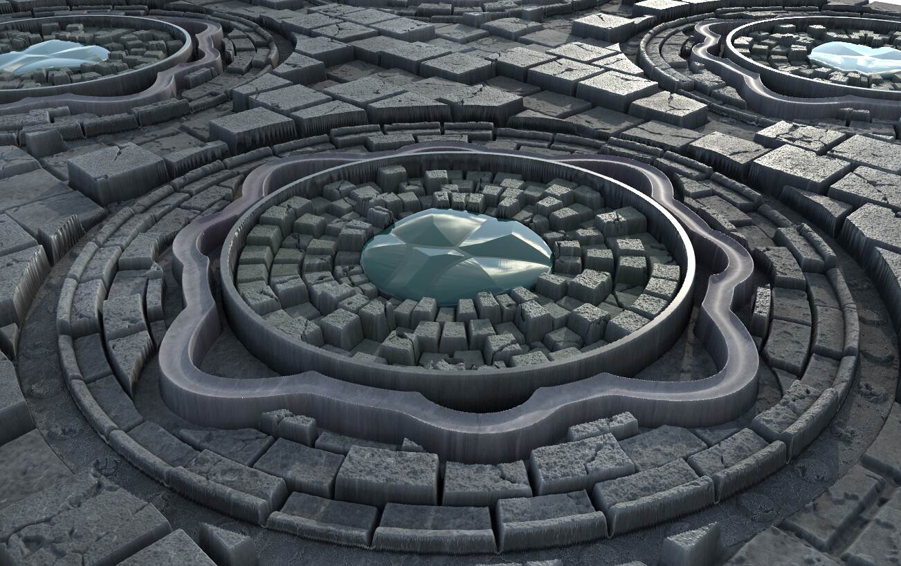 ArtStation - Stone Tile