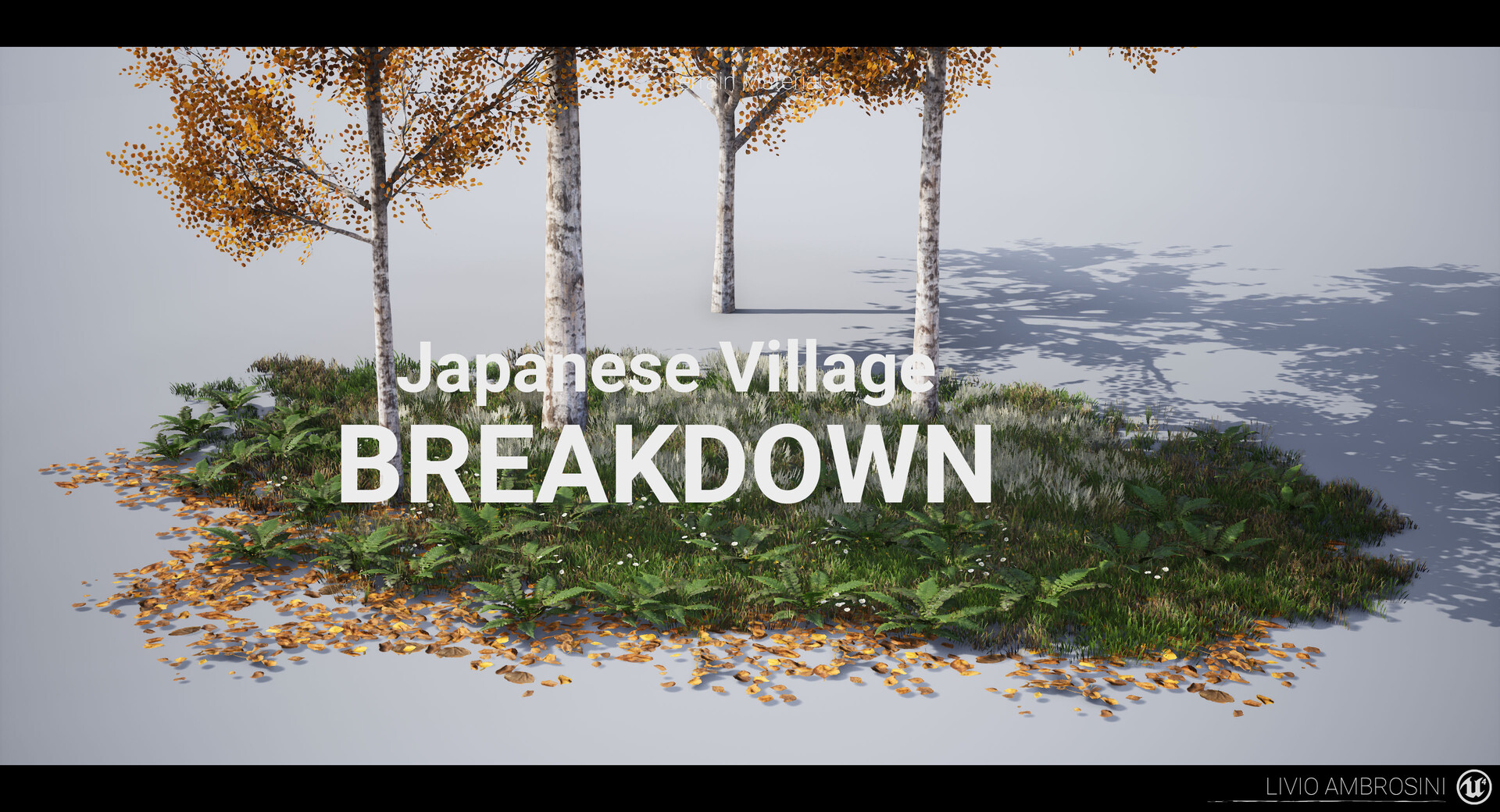 ArtStation - Japanese Village - Breakdown