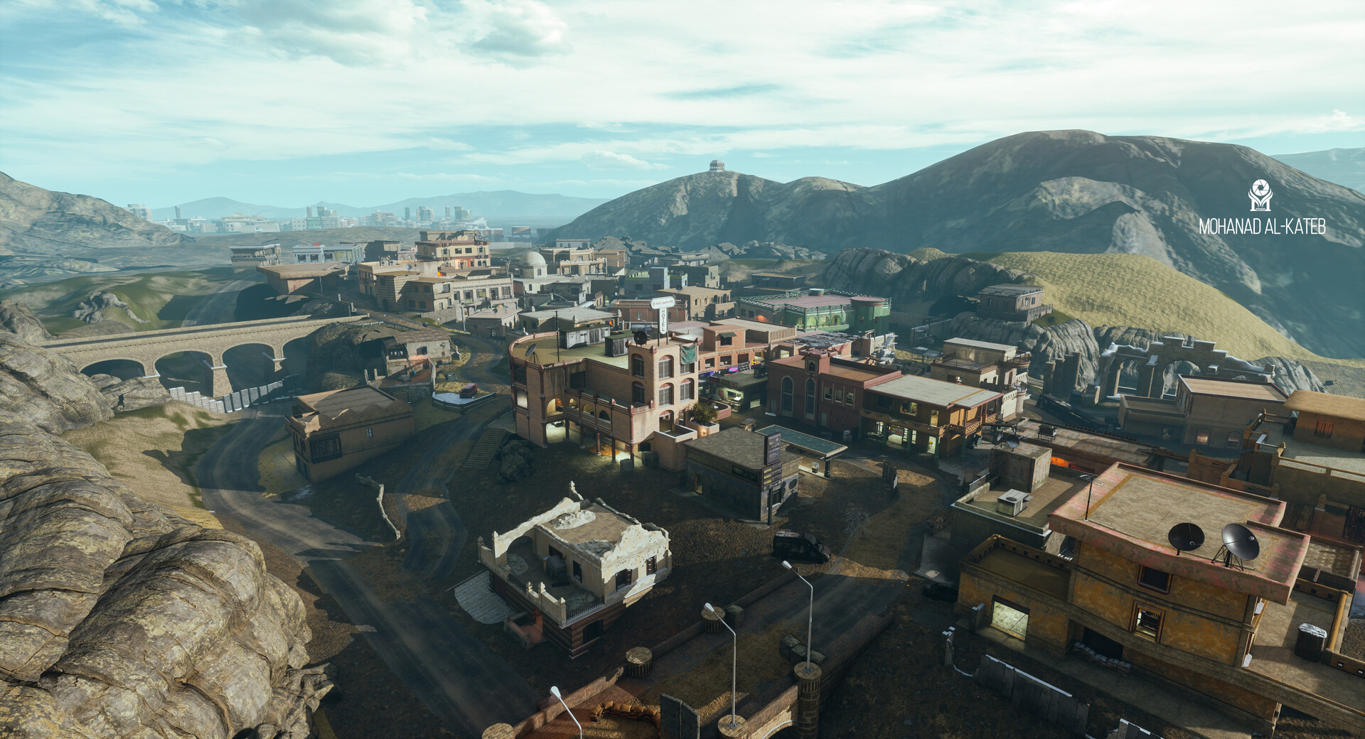 ArtStation - Shingal city Environment