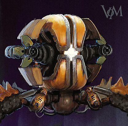 ArtStation - Spider automaton concept