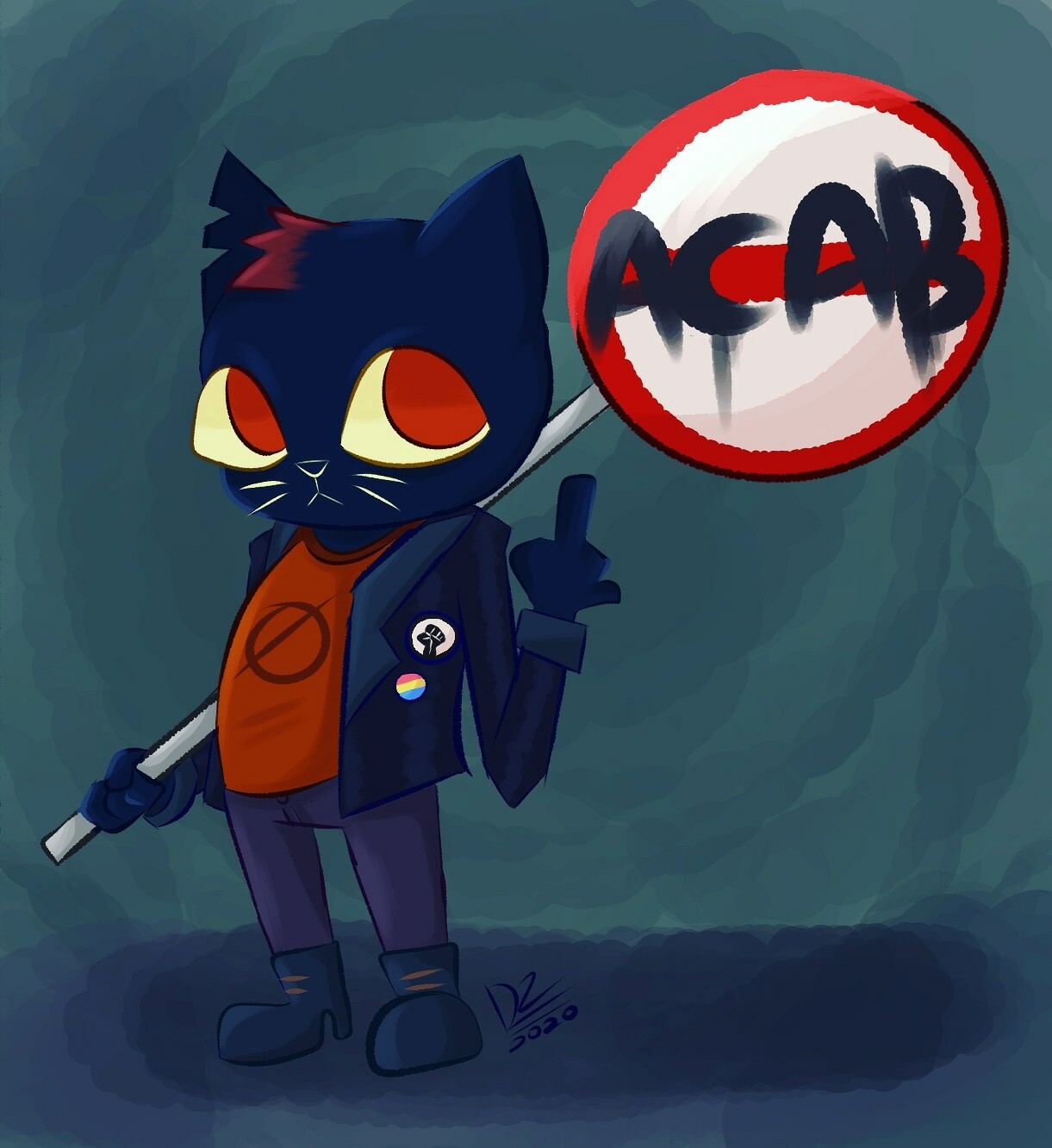ArtStation - Mae says ACAB