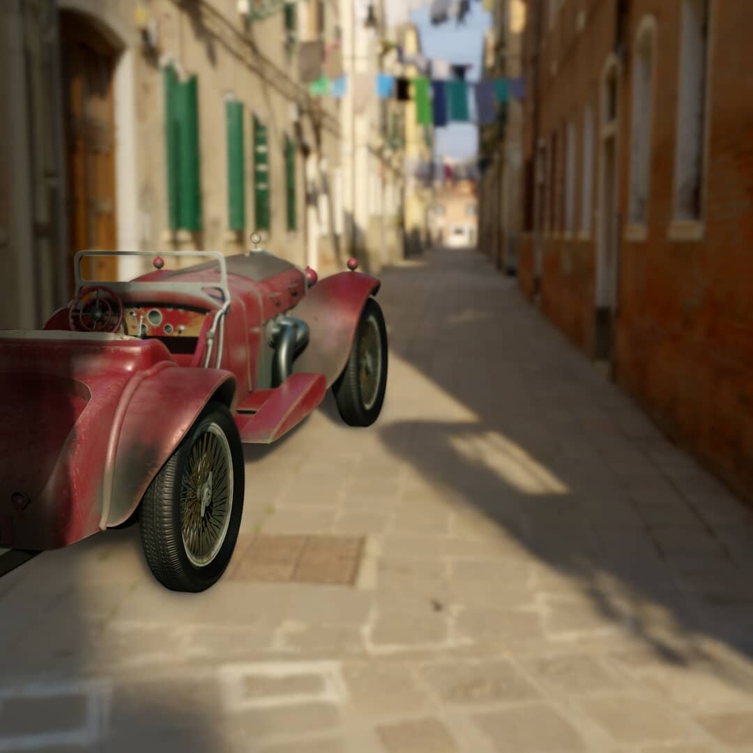 ArtStation - Mercedes-Benz W 06 typ SSK