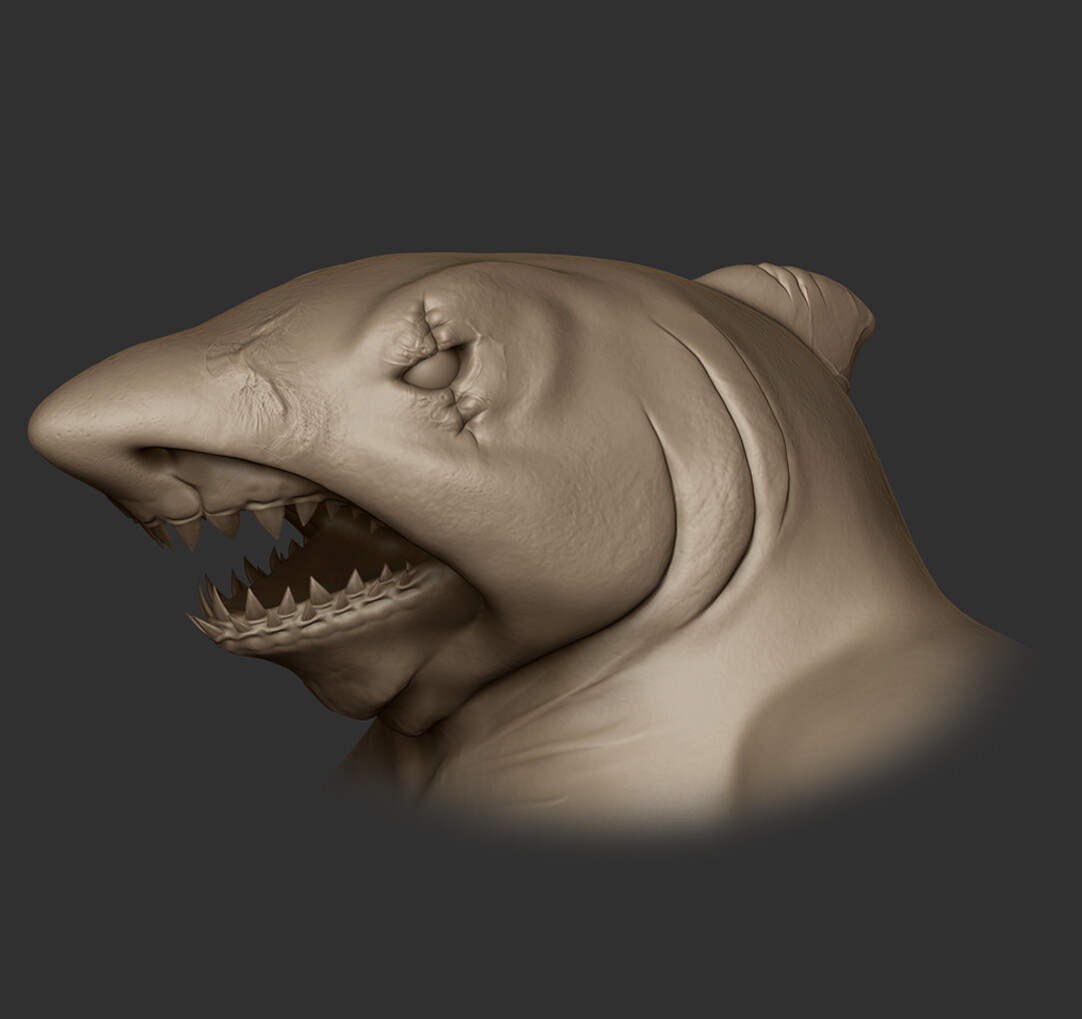 ArtStation - Beyond Good and Evil 2 - shark character fan art