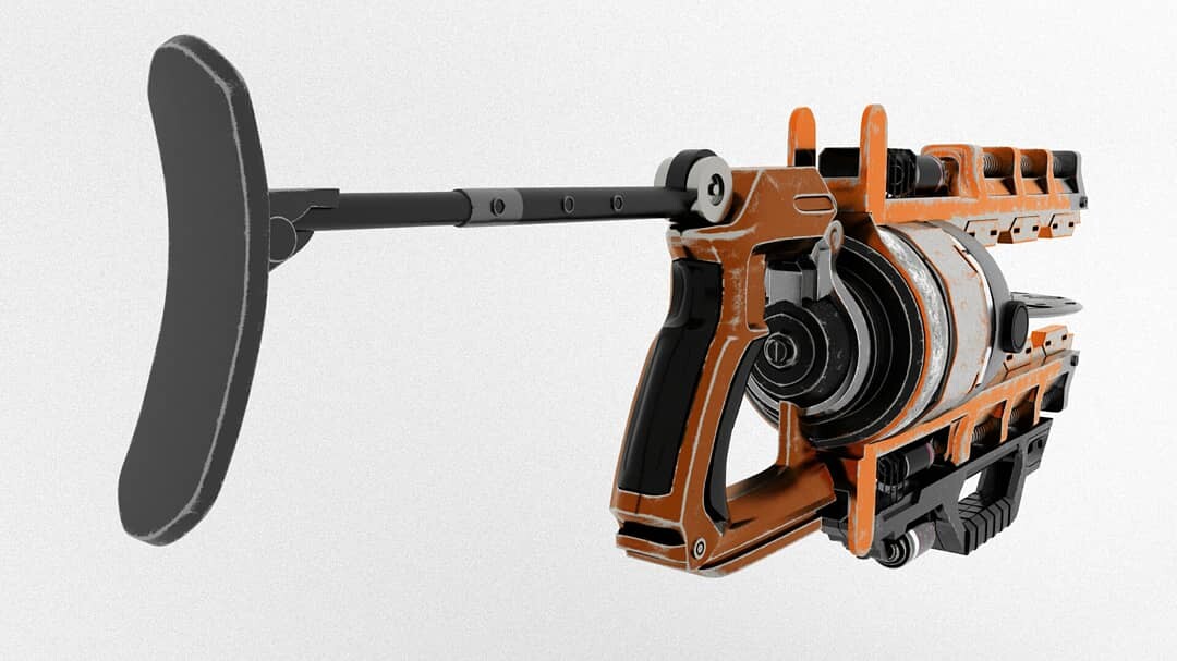 ArtStation - Disc thrower