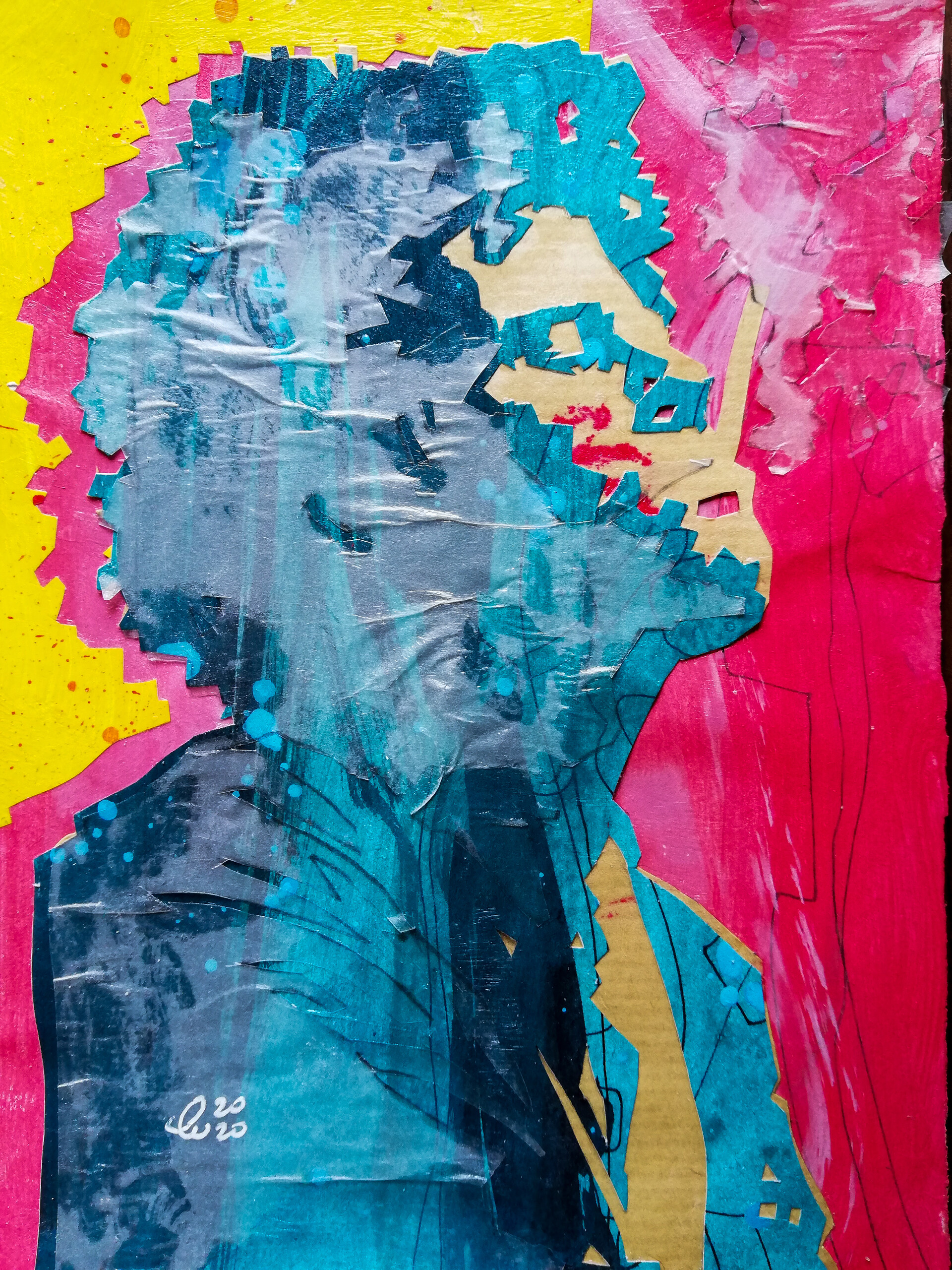 ArtStation - Tom Waits, collage