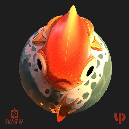 ArtStation - Fish Substance Designer (Stylized)