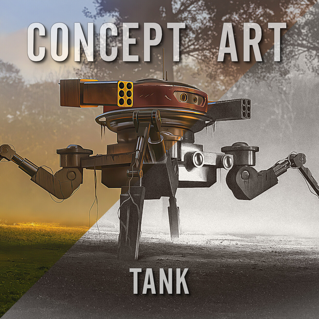 ArtStation - Concept Art Tank