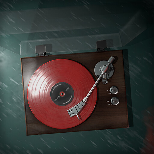 ArtStation - Vinyl player