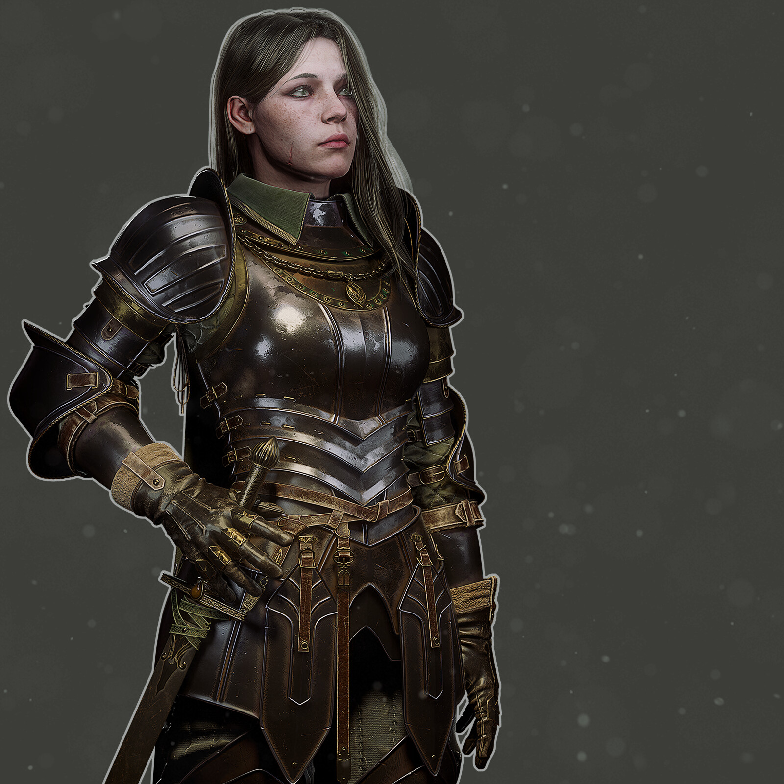 ArtStation - Knight in shiny armor