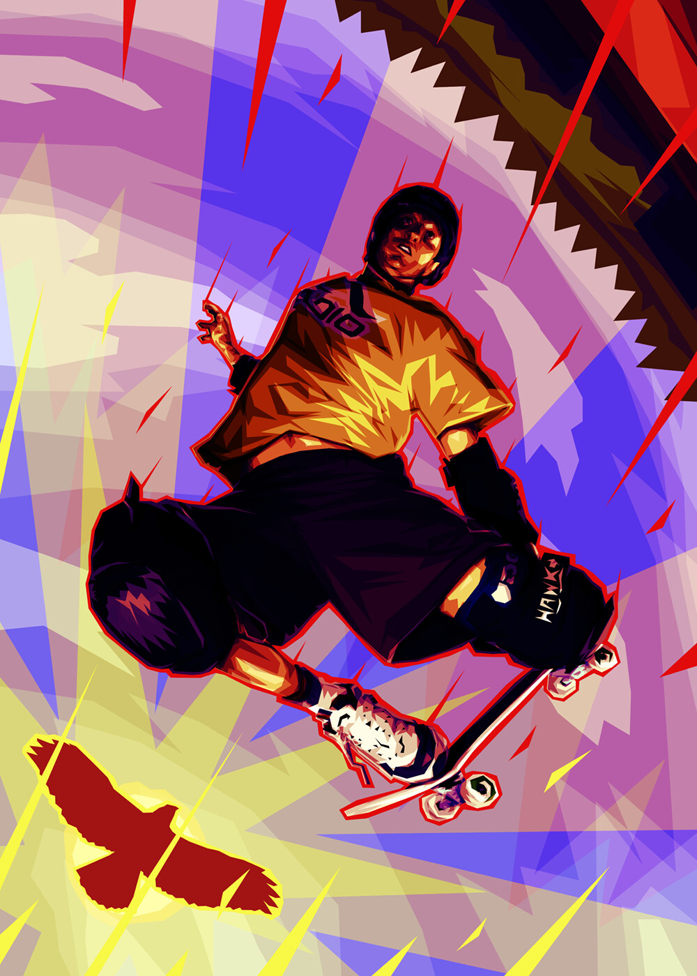 ArtStation - Tony Hawk's Pro Skater 2.