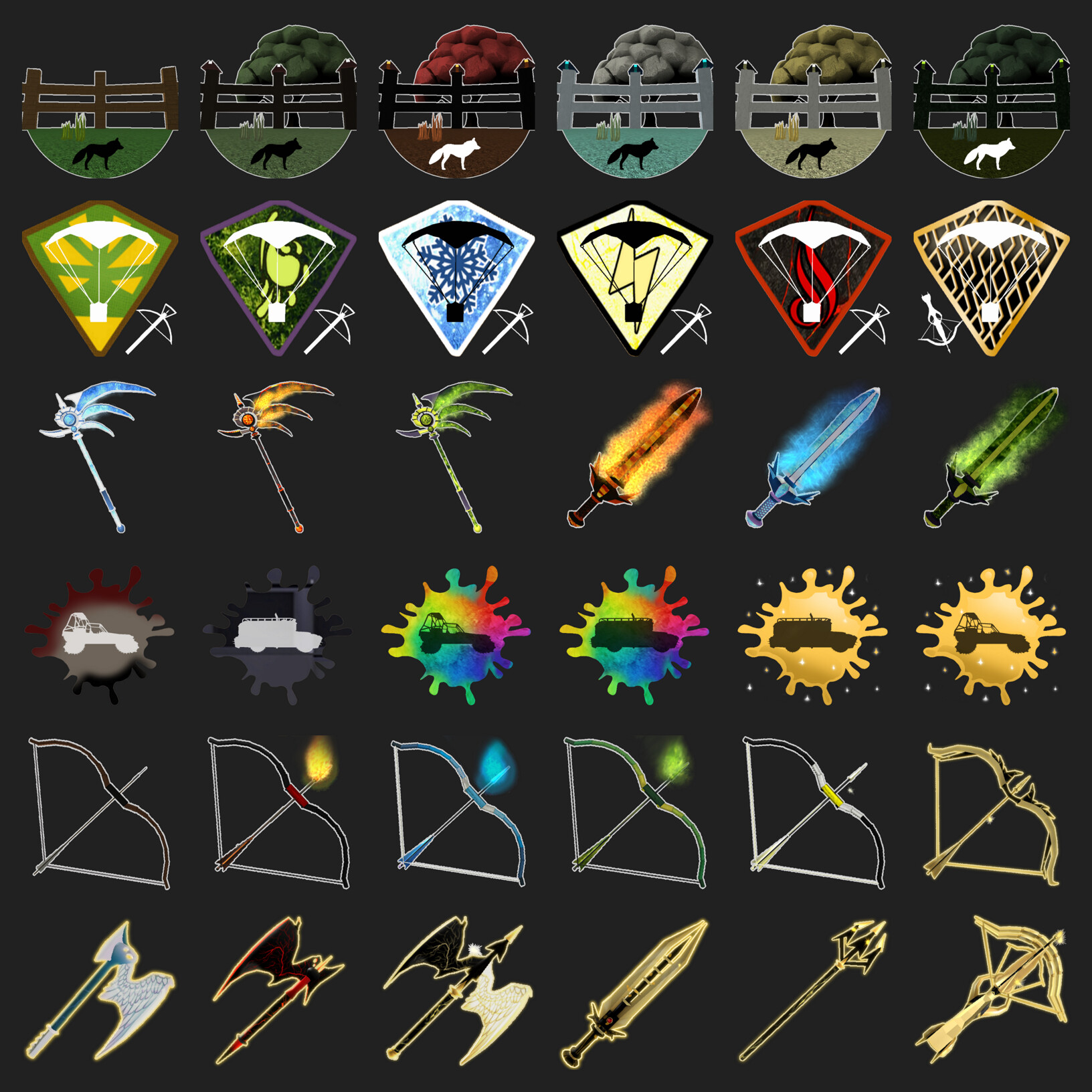 ArtStation - Legends UI Work