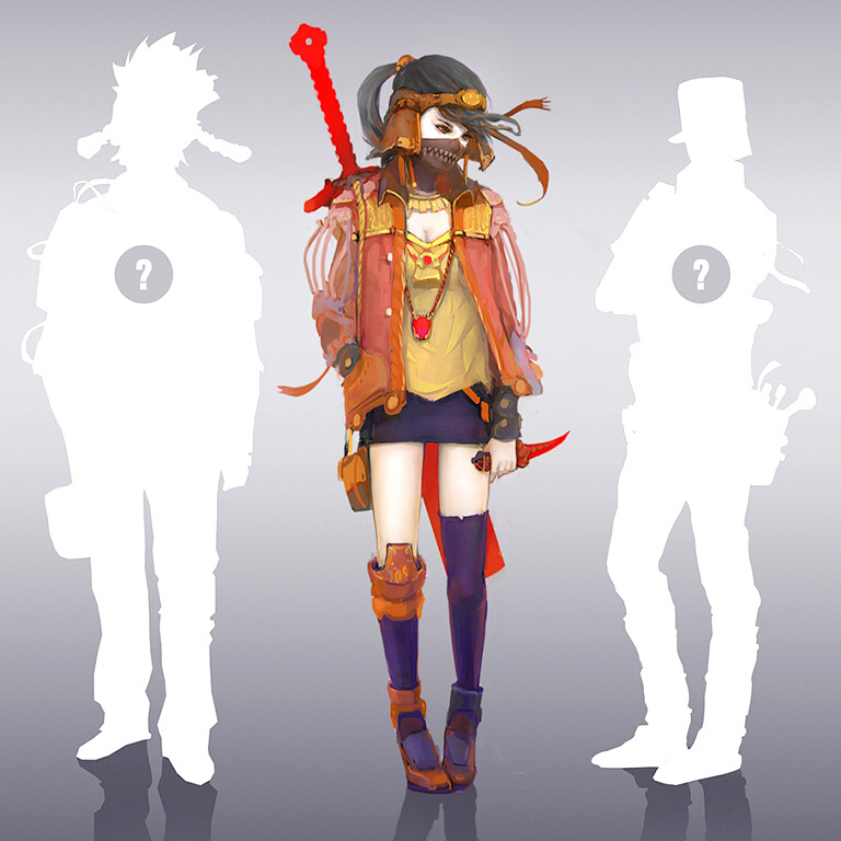 ArtStation - CHARACTER DESIGN | OC - New Assassin