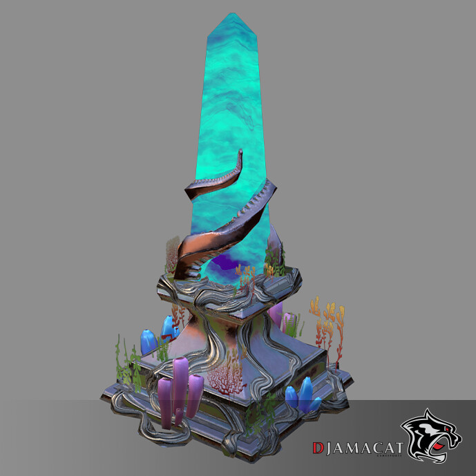 ArtStation - Monument - Obelisk Concept