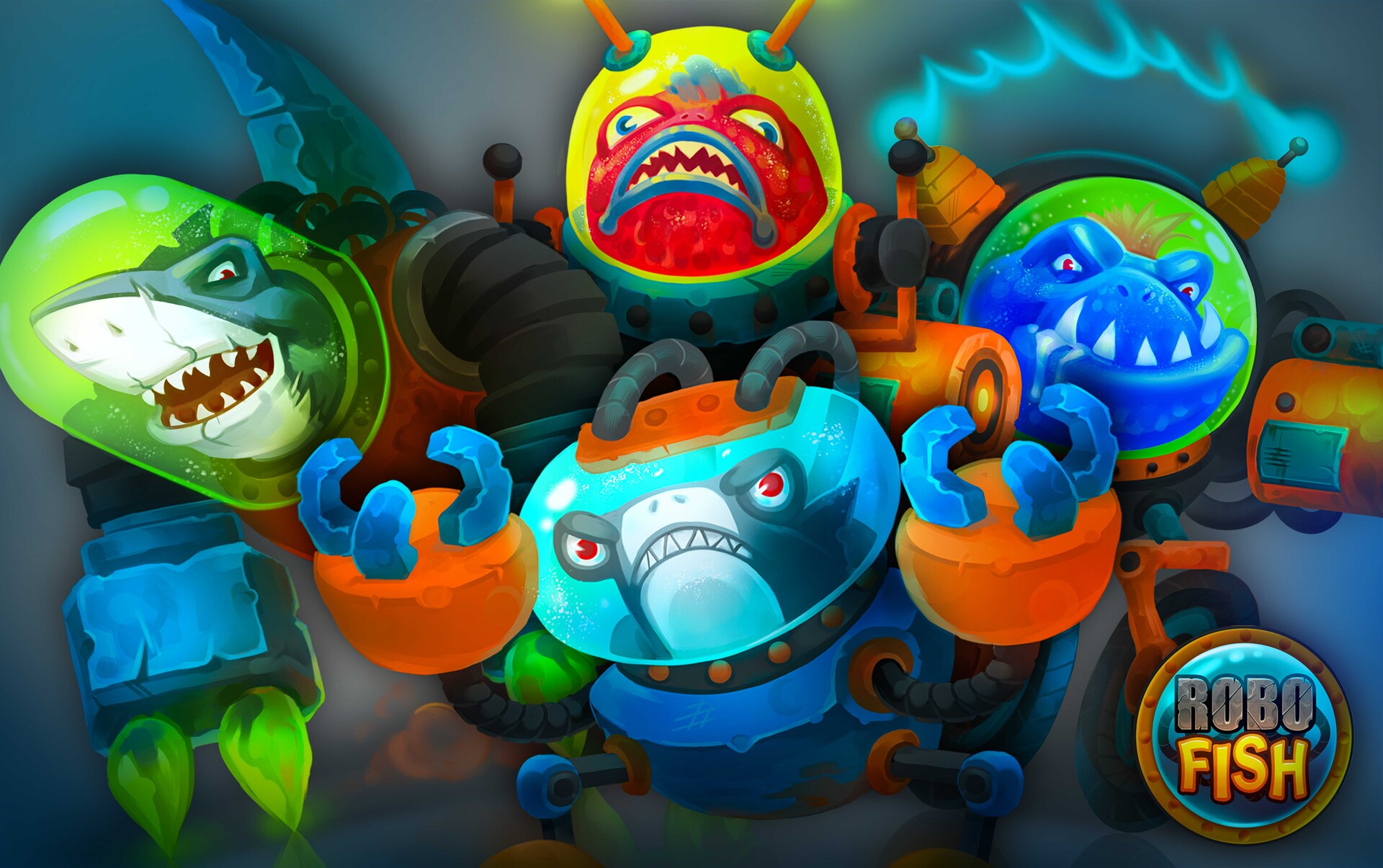 ArtStation - ROBO FISH