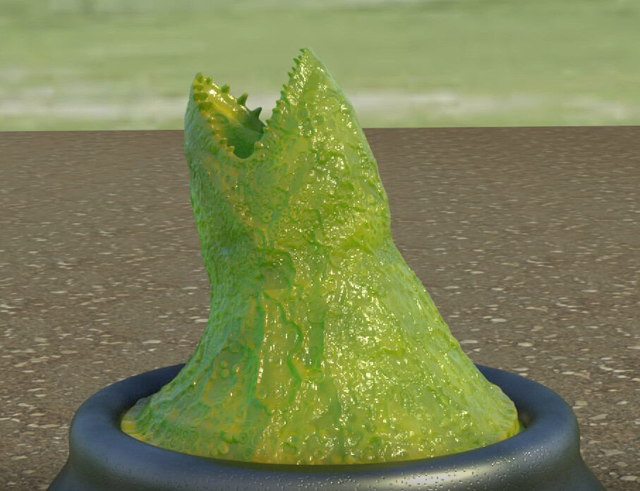 ArtStation - (OneyPlays) Green Cumulon