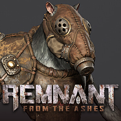 ArtStation - Rat Armor V02_Remnant from the ashes