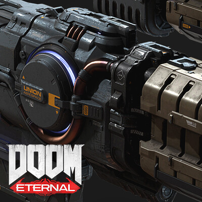 ArtStation - Doom Eternal - Plasma Rifle