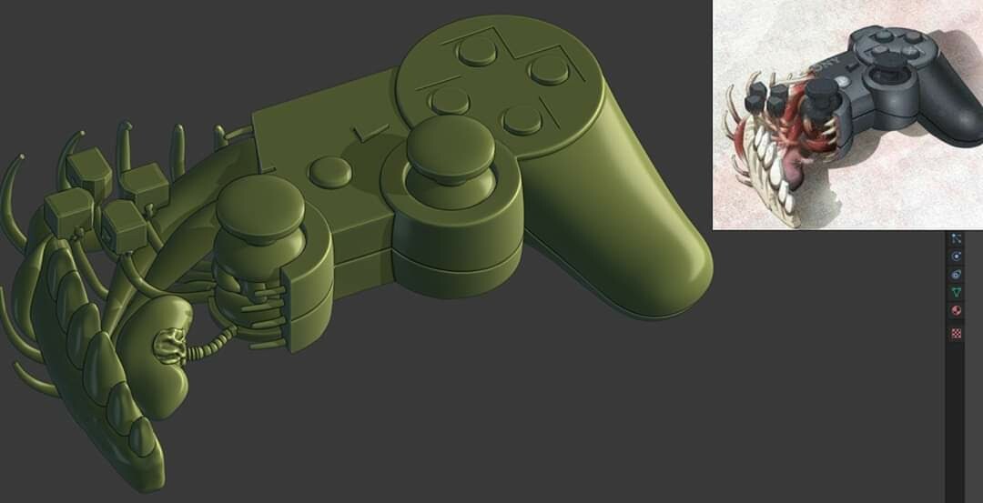 ArtStation - Ps3 controller