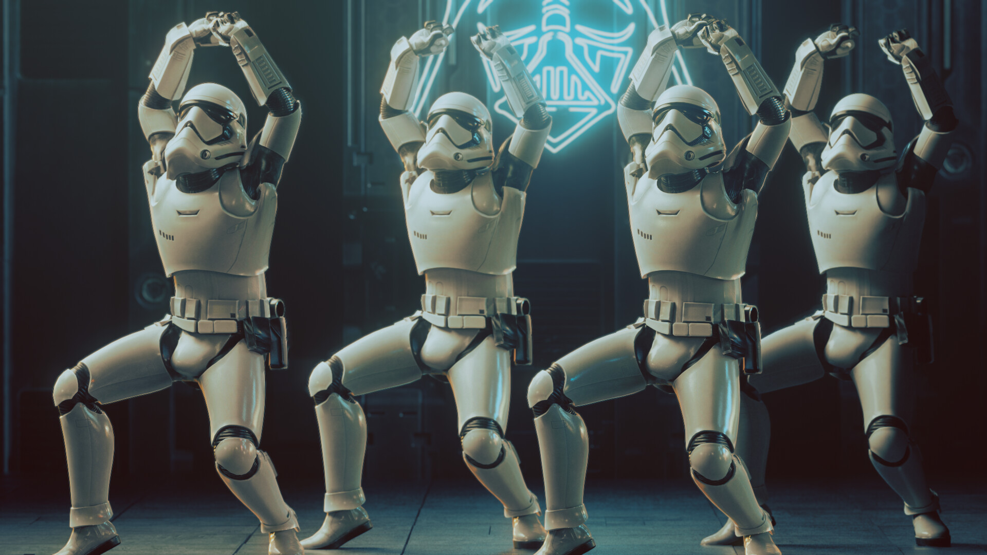ArtStation - Stormtroopers at the Disco