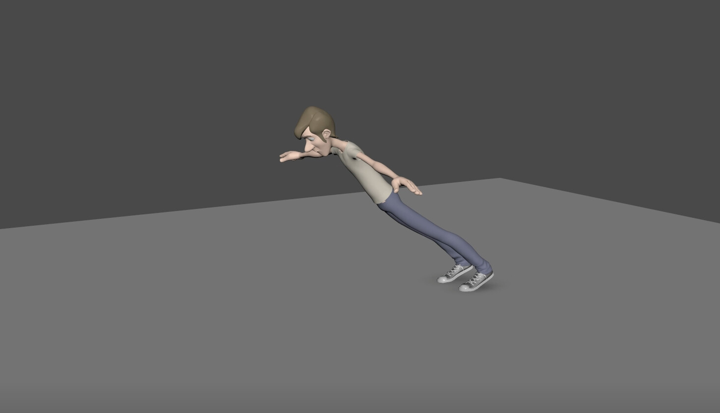 ArtStation - Push-Up & Jump Animation