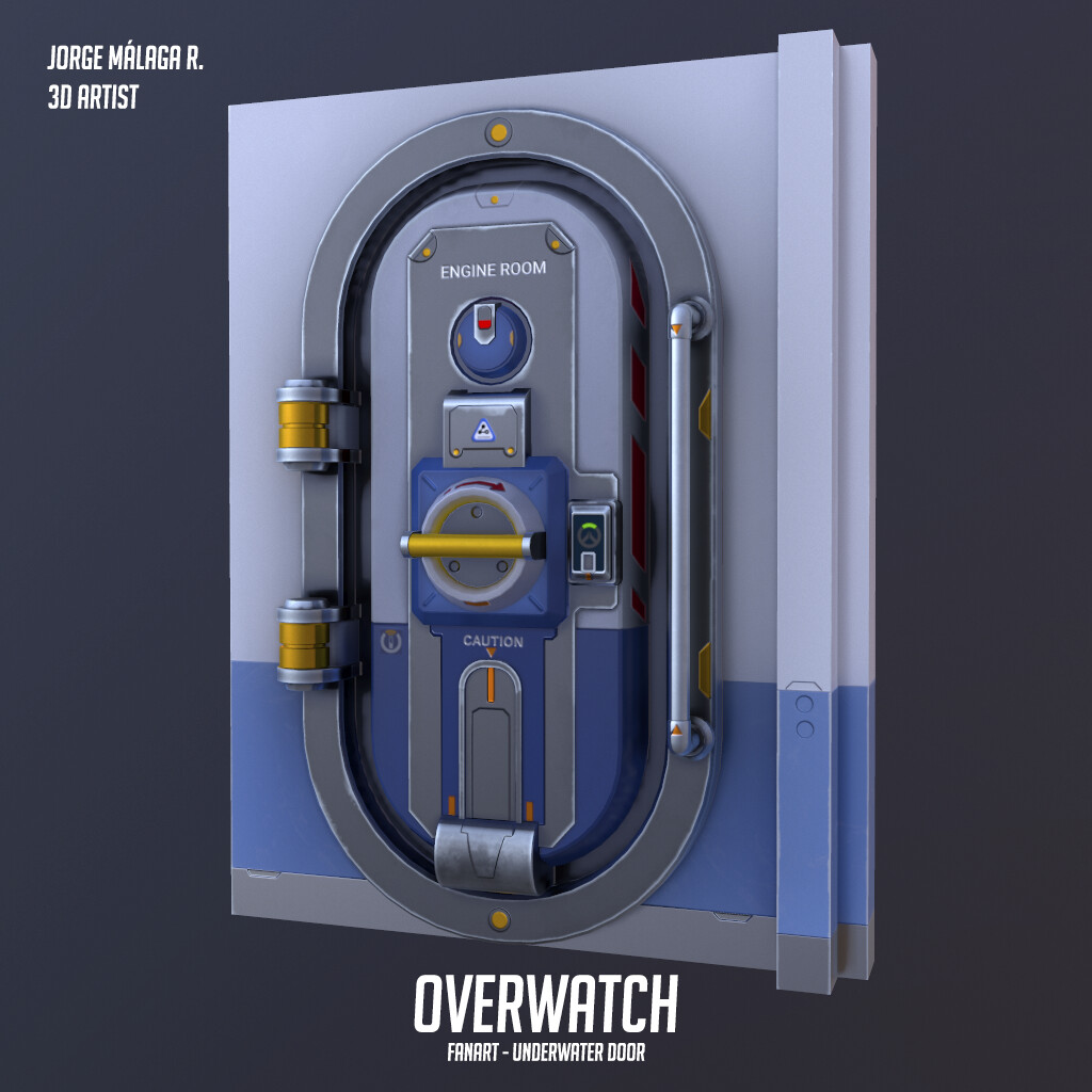 ArtStation - Underwater Door