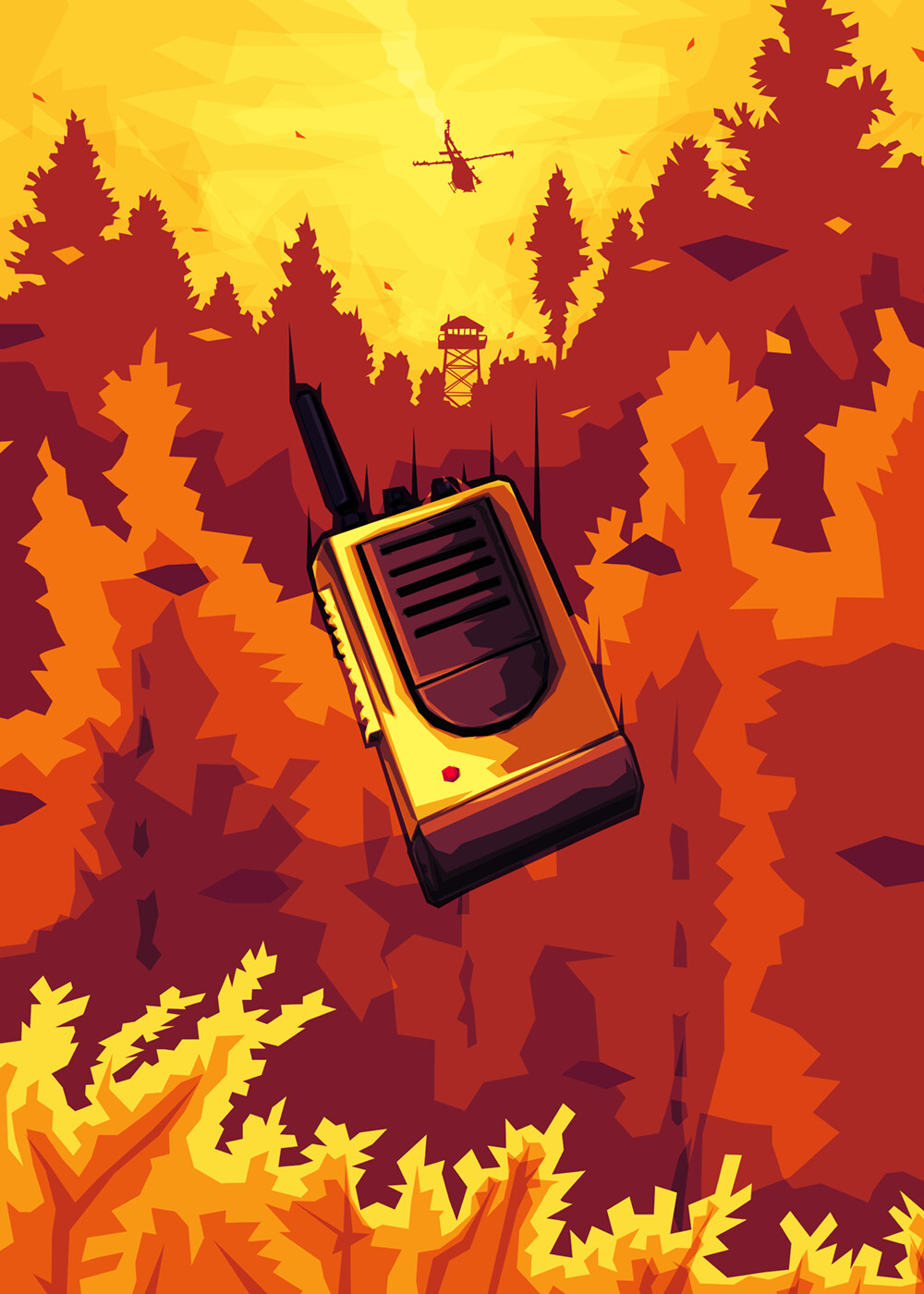 ArtStation - Firewatch.