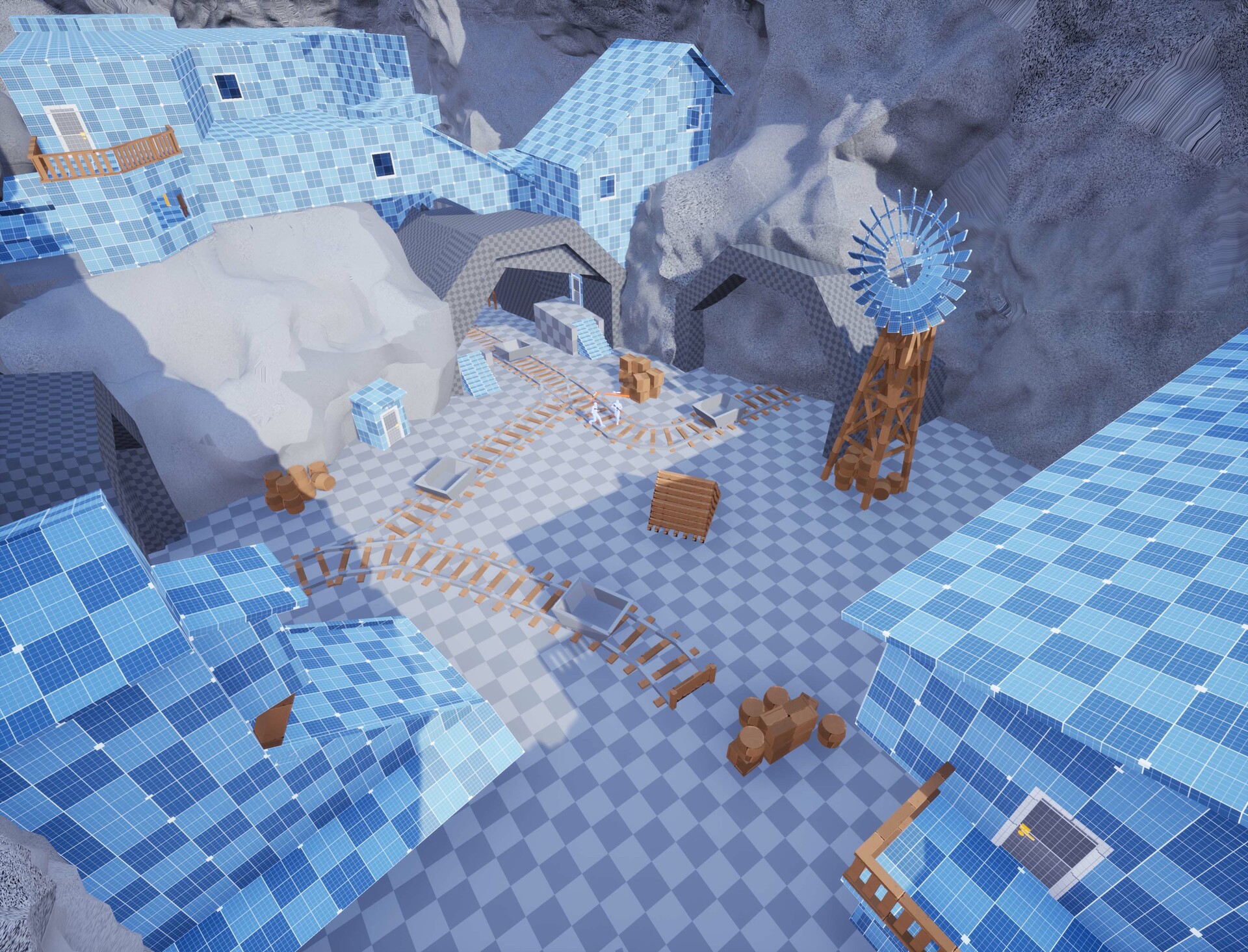 ArtStation - Multi-path Western Map