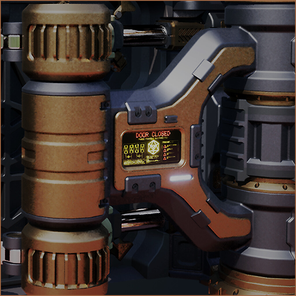 ArtStation - The Armory Door