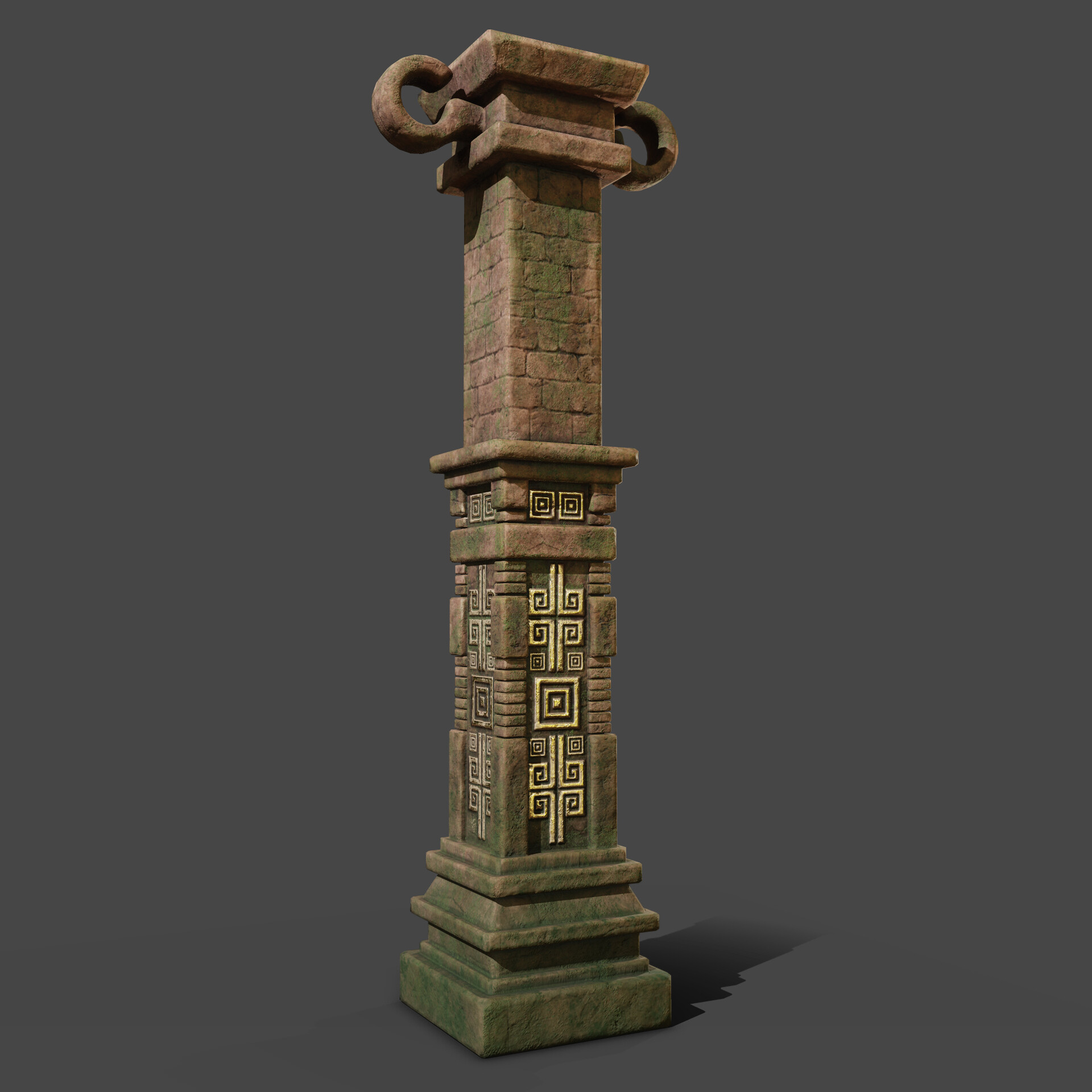 ArtStation - Aztec Pillar