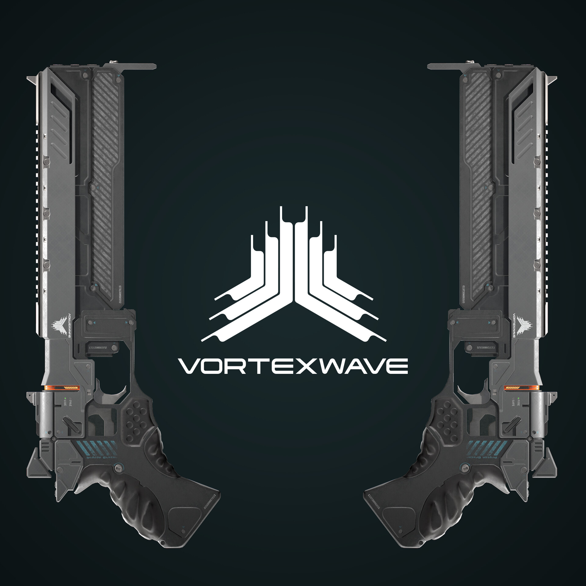 ArtStation - Proton Eraser Hand Cannon