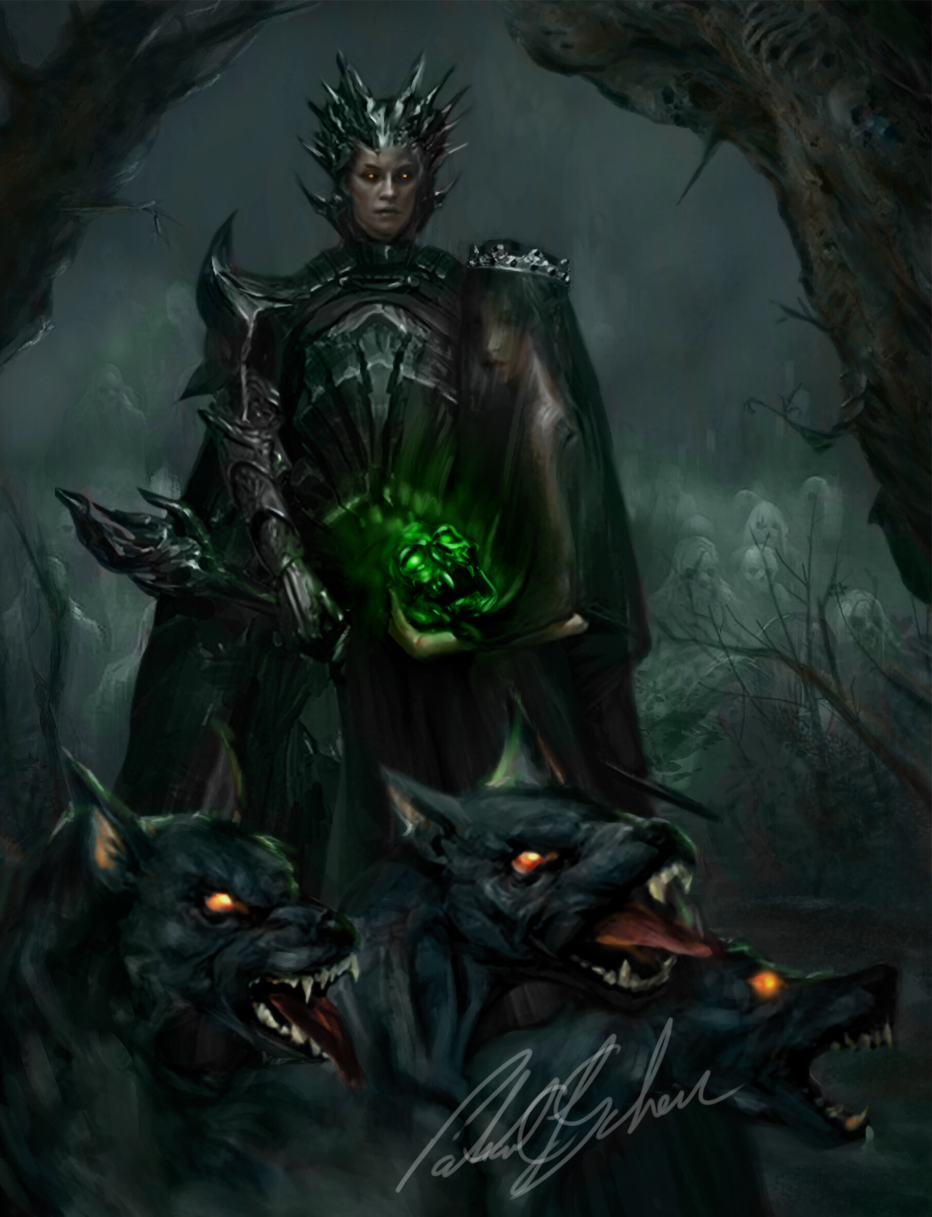 ArtStation - Hades and his family