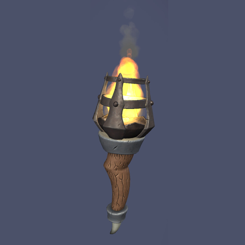 ArtStation - Stylized Torch