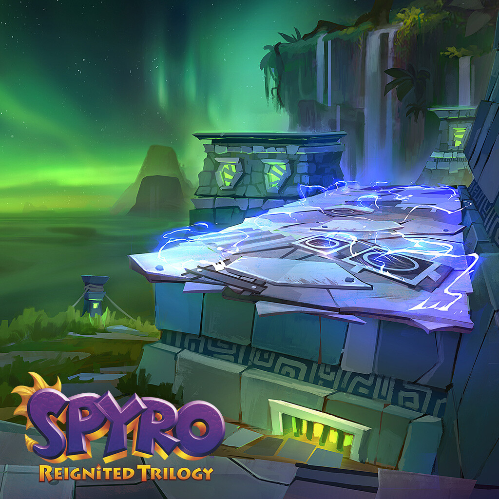 ArtStation - Spyro Reignited Trilogy - Terrace Village