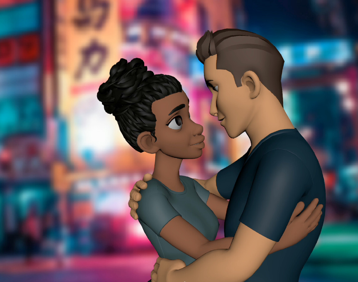 ArtStation - Love and emotions - 3D animation