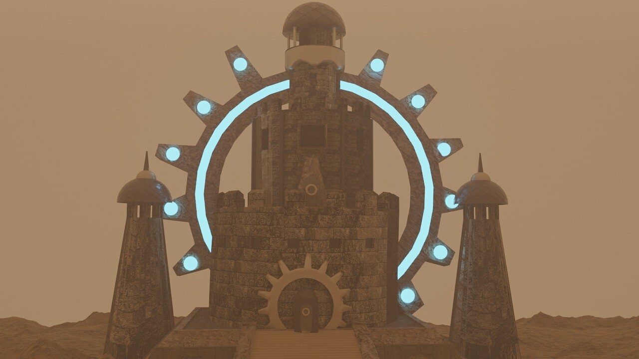 ArtStation - The Desert Tower