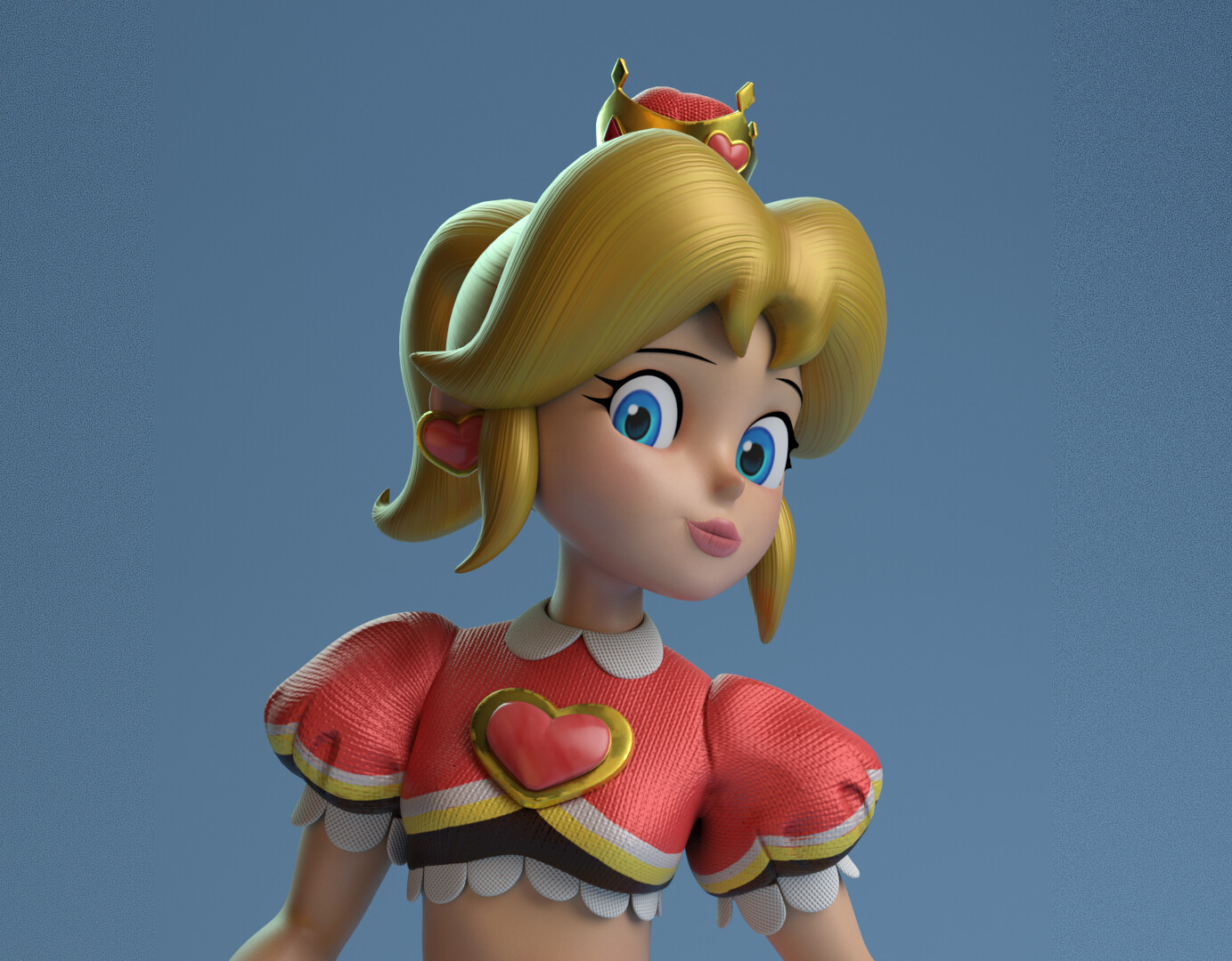 ArtStation - Princess Peach